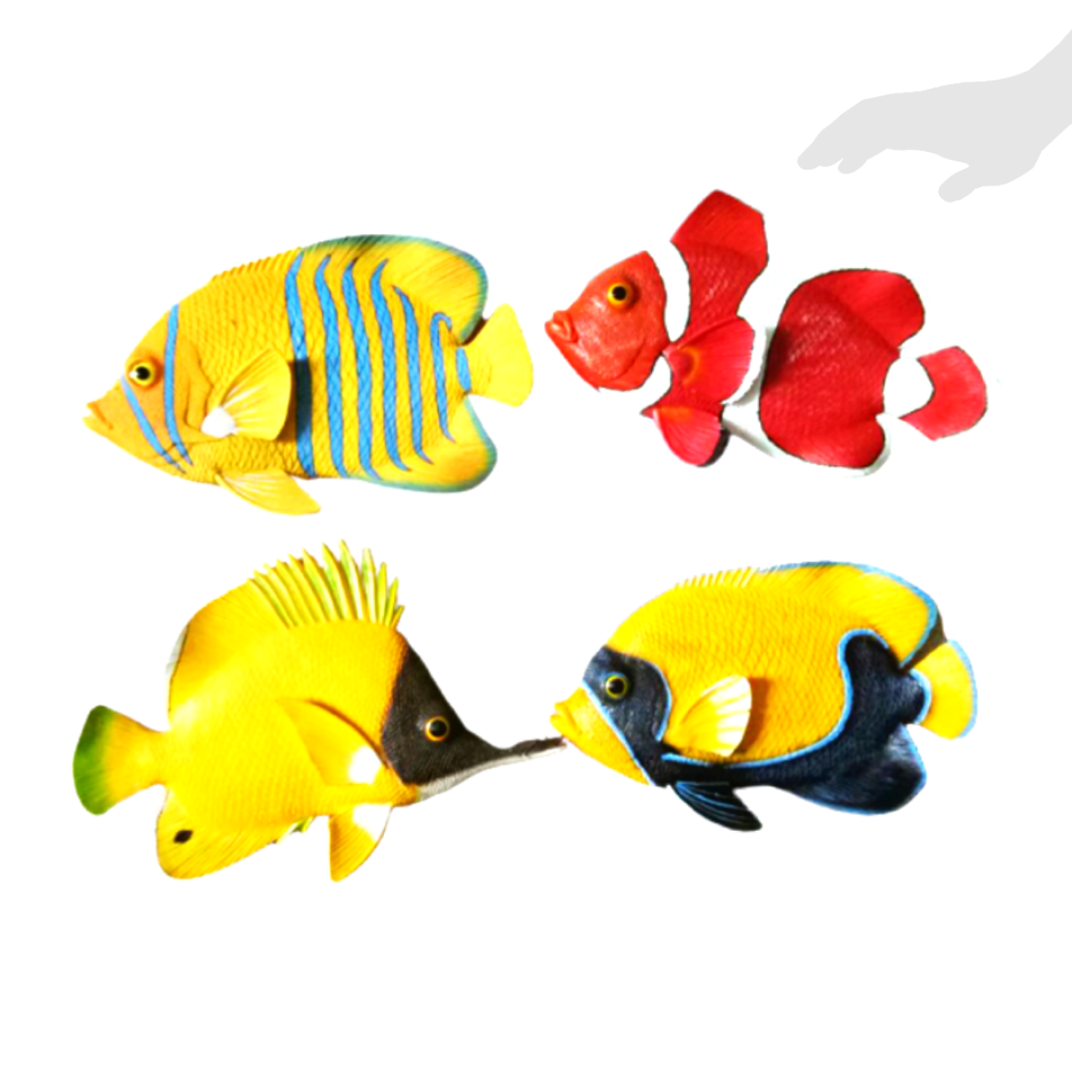 Marine Fishes Set - SG Largest Big Fish Statue and Ocean Underwater ...