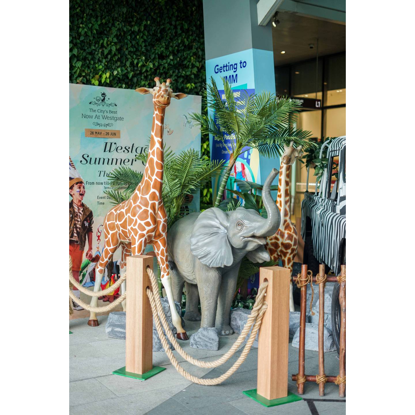 SG Largest Wildlife Animal Event Decor Rental Platform - Life Size Giraffe