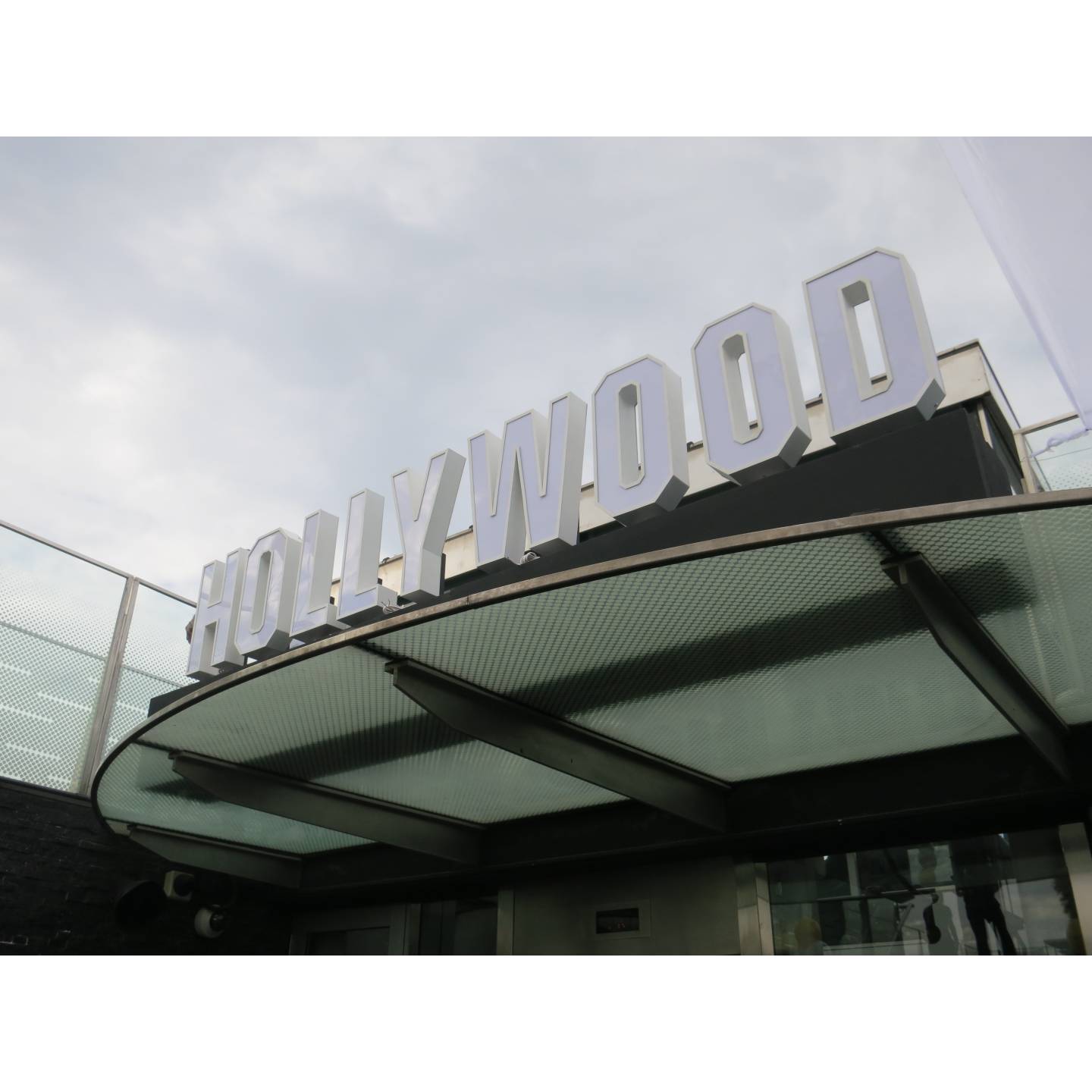Lighted HOLLYWOOD Letters
