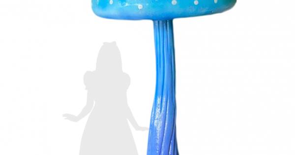 Giant Blue Mushroom - SG's Largest Giant Mushroom Decor and Large ...