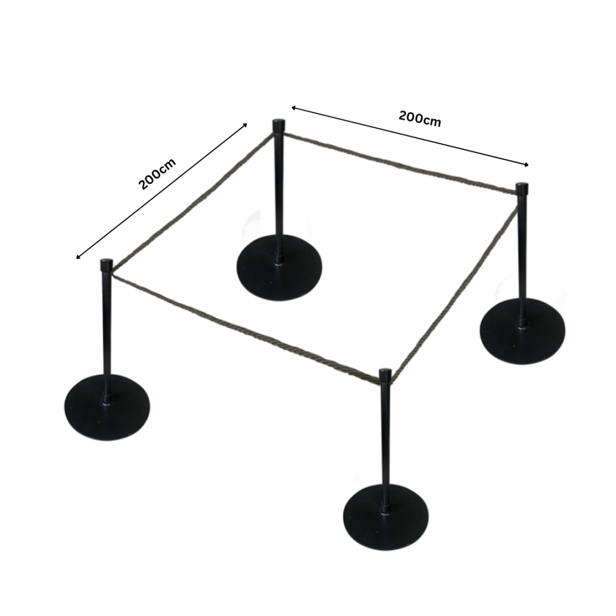 Taller 120cm Classy glamorous Gold / Black exhibition Barricade (Fence ...
