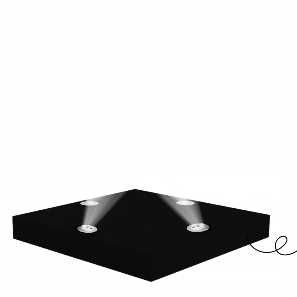 150cm Square Display Platform - Portable Stage Plaform and Stage Risers ...