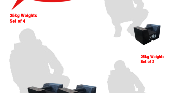 1 x 25Kgs Weight - SG's Largest Event Accessories and Weight Rental ...