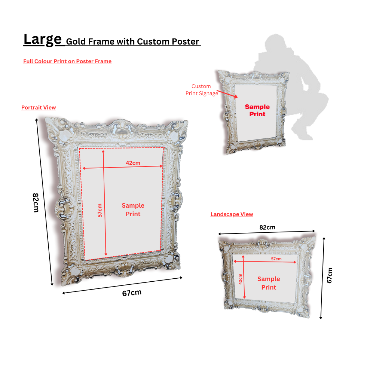 2D Gold Poster Frame - SG's Largest Event Poster Printing and Frame ...