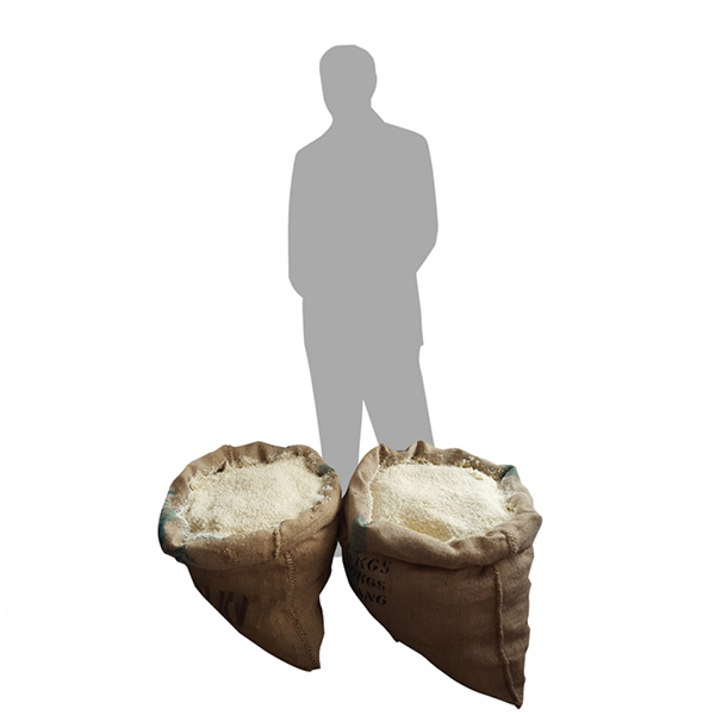 Rice Gunny Sack - SG Largest 90s Vintage Decor Rental Platform