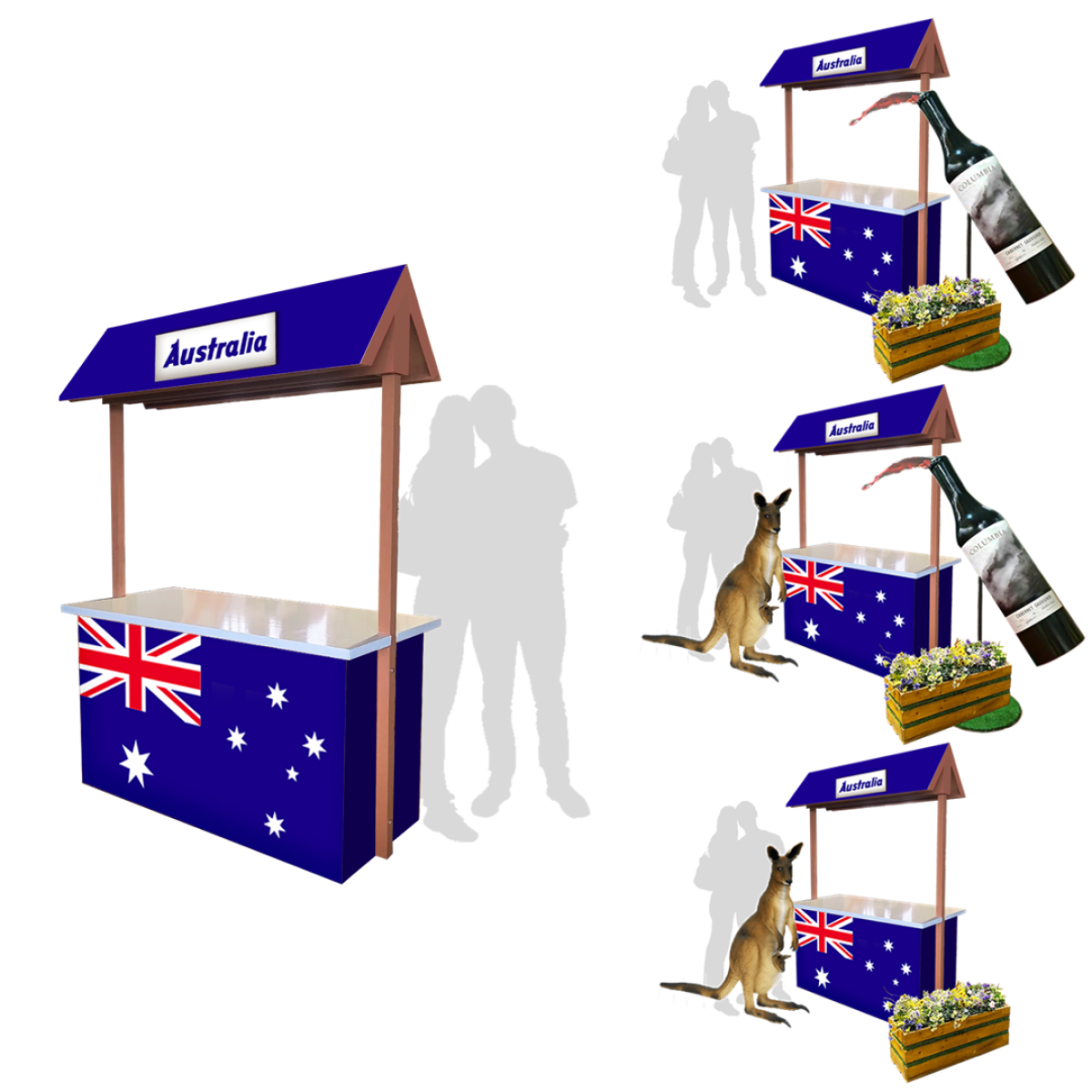 Australia Country Booth (International Kiosk / Cart, Commonwealth ...