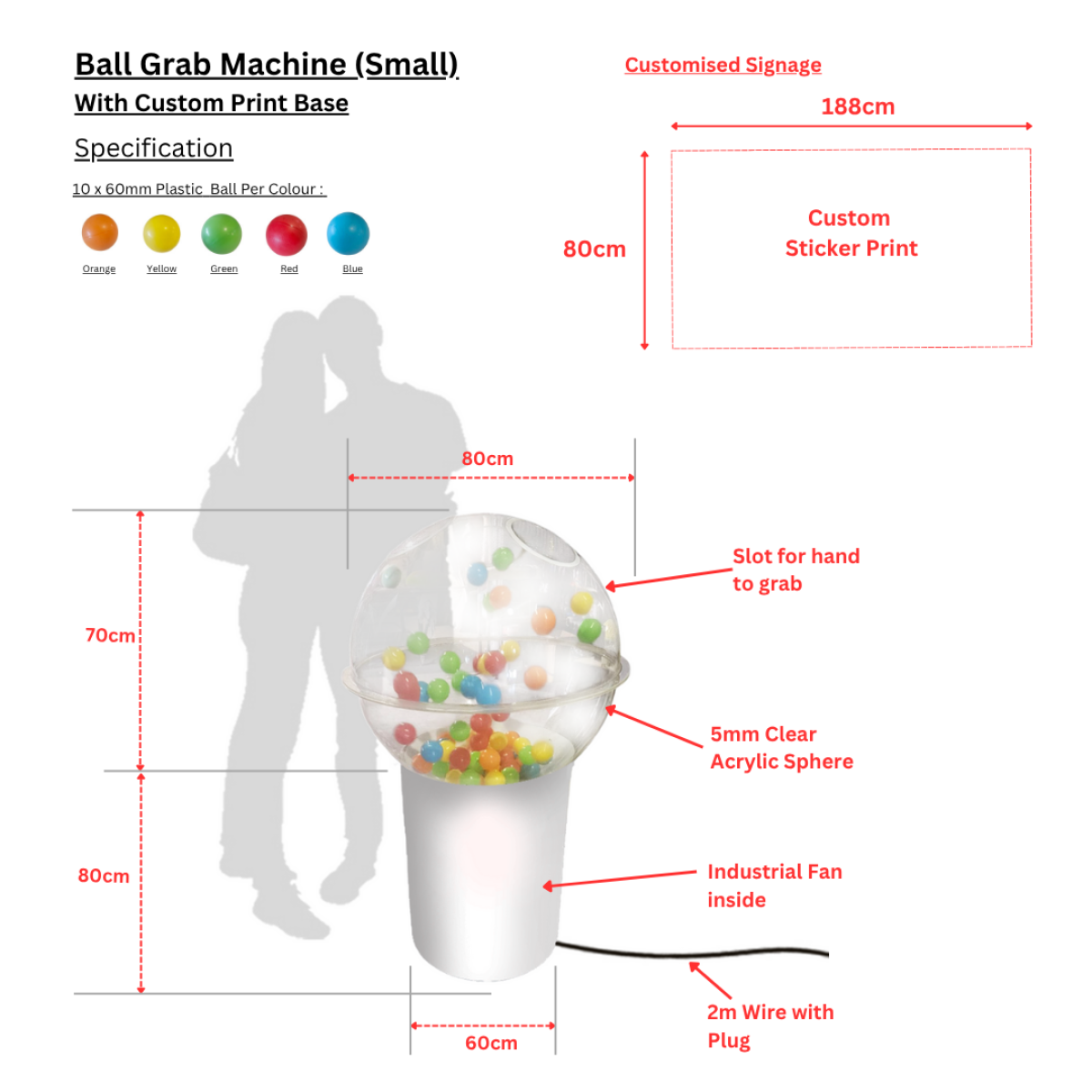 Ball Grab Game Prize Exchange Machine - SG's Largest Interactive Event ...