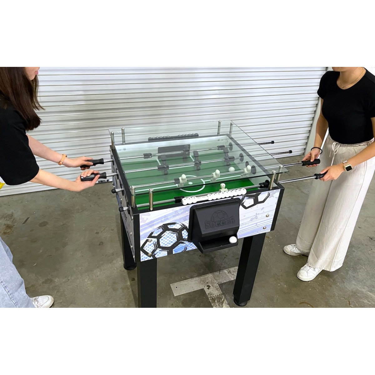 Bar Top Foosball Table - SG's Classic Bar Top Foosball Table For Hire