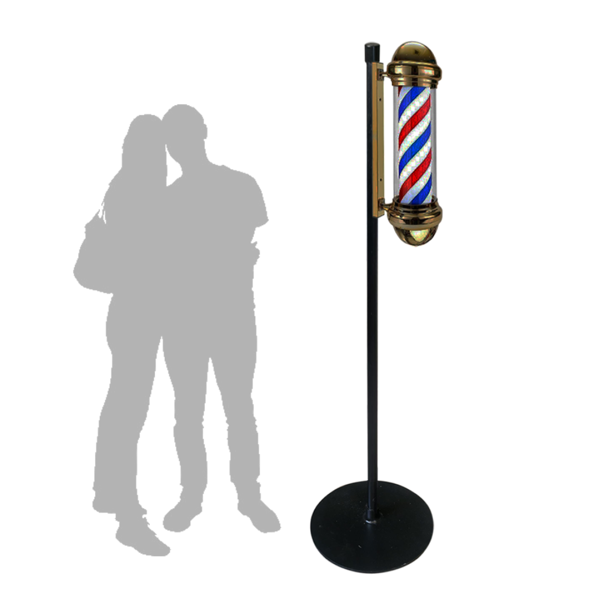 Barber Shop Light Stand - SG's Largest Vintage Event Furniture and ...