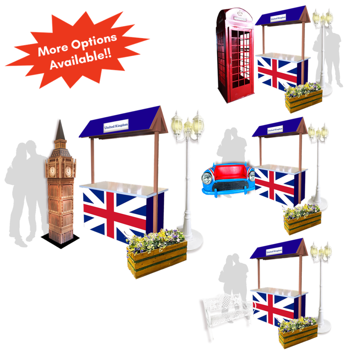 British Country Booth ( International Kiosk / Cart, Commonwealth, UK ...