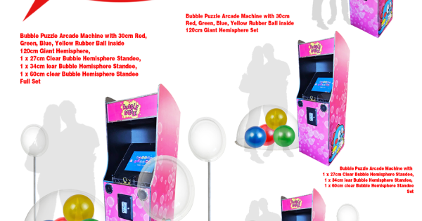 Bubble Bobble Arcade Machine - Arcade Games and Arcade Machines Hire in SG