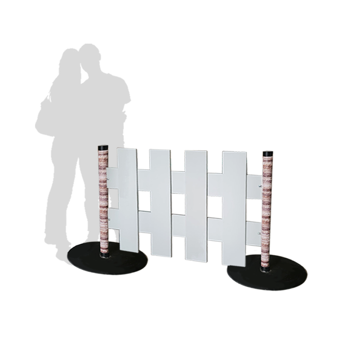 Coconut Tree Barrier ( Fence/ barricade , SG Heritage Kampong Village ...