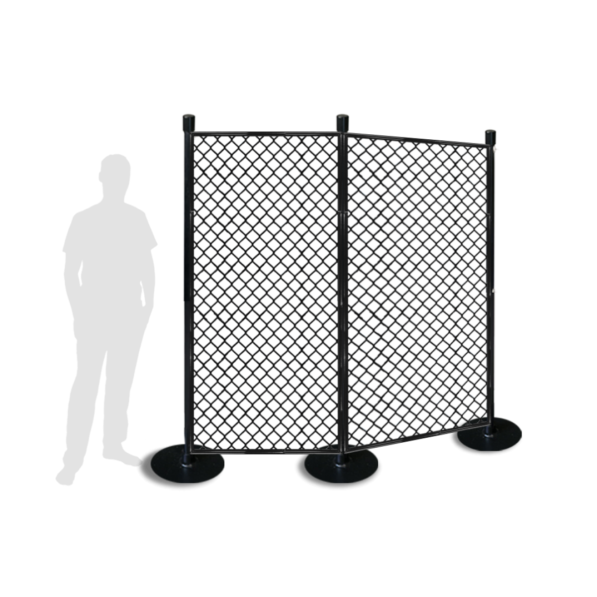 Cross Wire Barricades and Fences - SG's Largest Temporary Event fencing ...