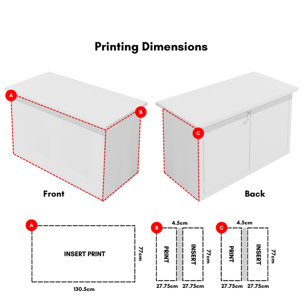 Customizable Print Booth with No Roof - SG's Largest Event Booth and ...