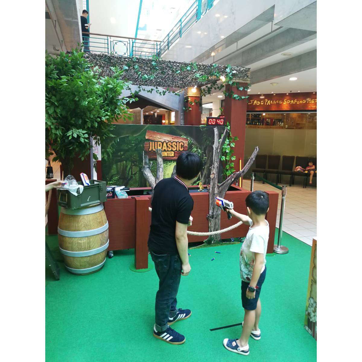 SG Largest Dinosaur Jurassic Decor Rental Platform - Dinosaur Shooting Game