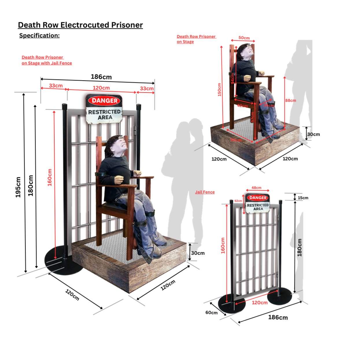 SG Largest Scary Halloween Decor Rental Platform - Animated Death Row ...