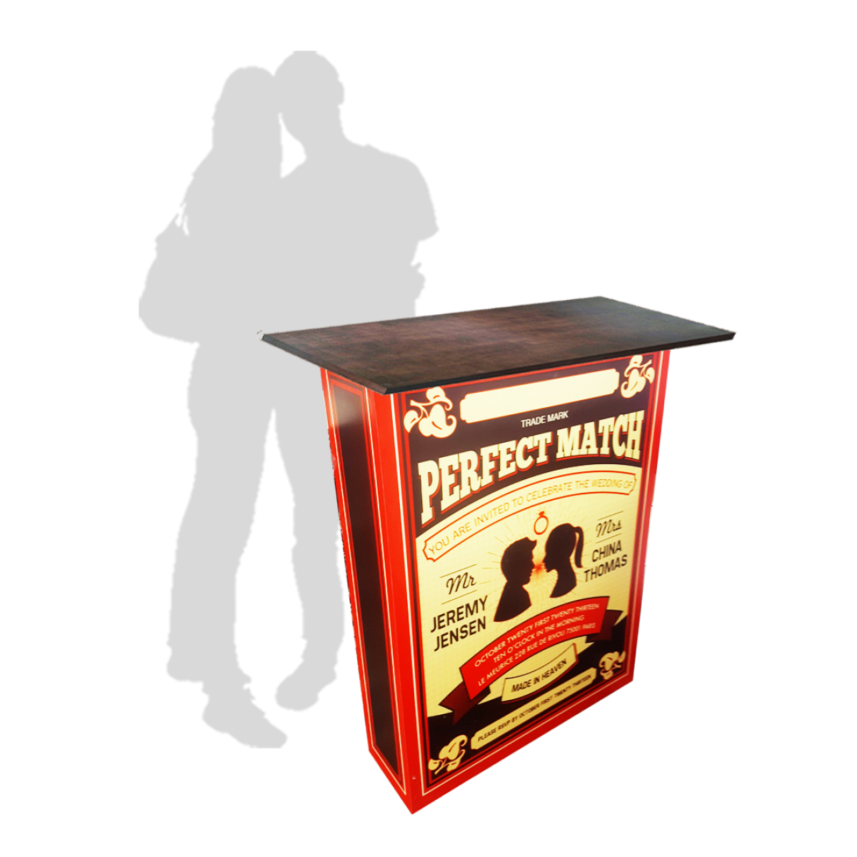 Matchbox Table - SG's Largest Thematic Outdoor Furniture Rental Platform