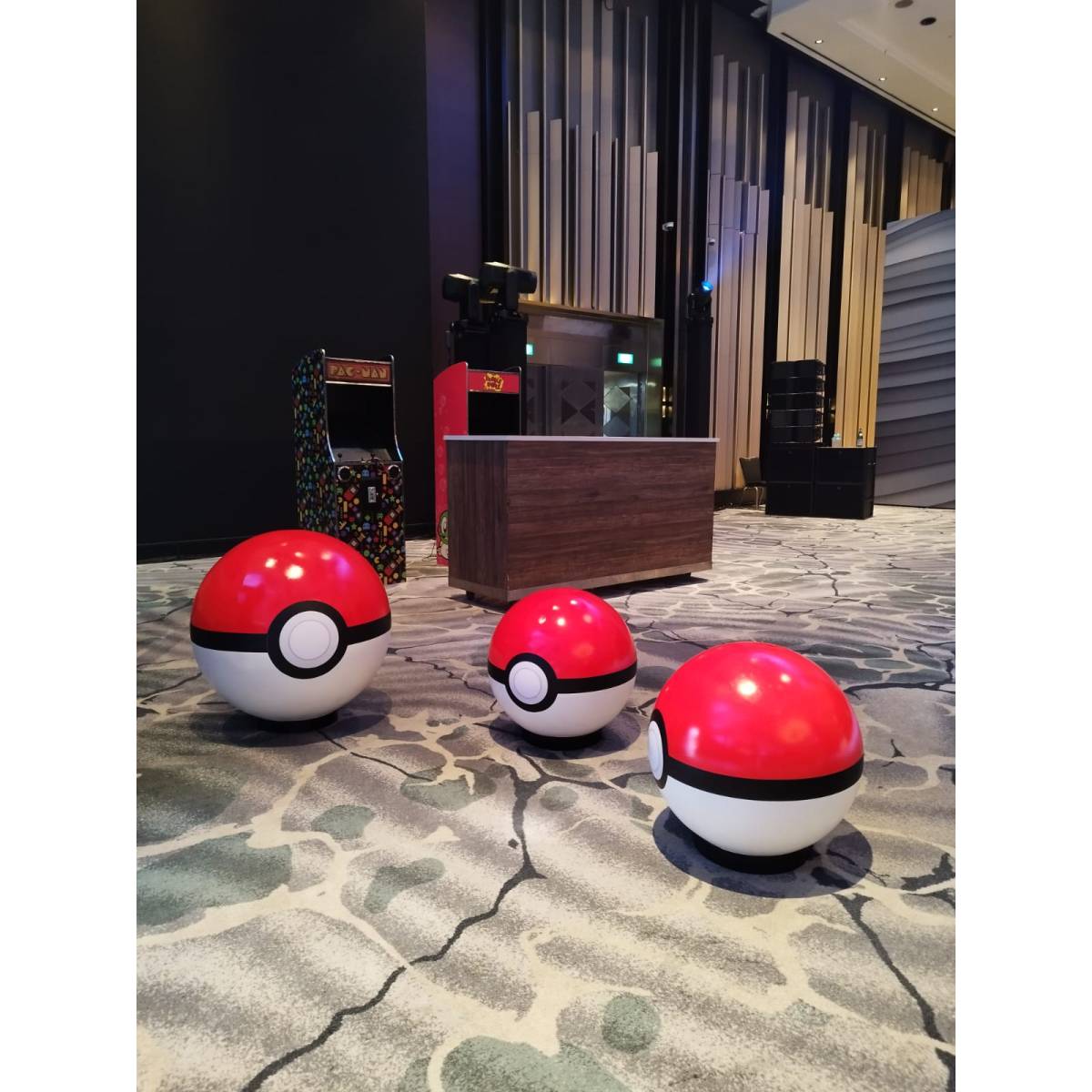 Giant Poke Balls - SG's Largest Pokemon Replica Pokeball Rental
