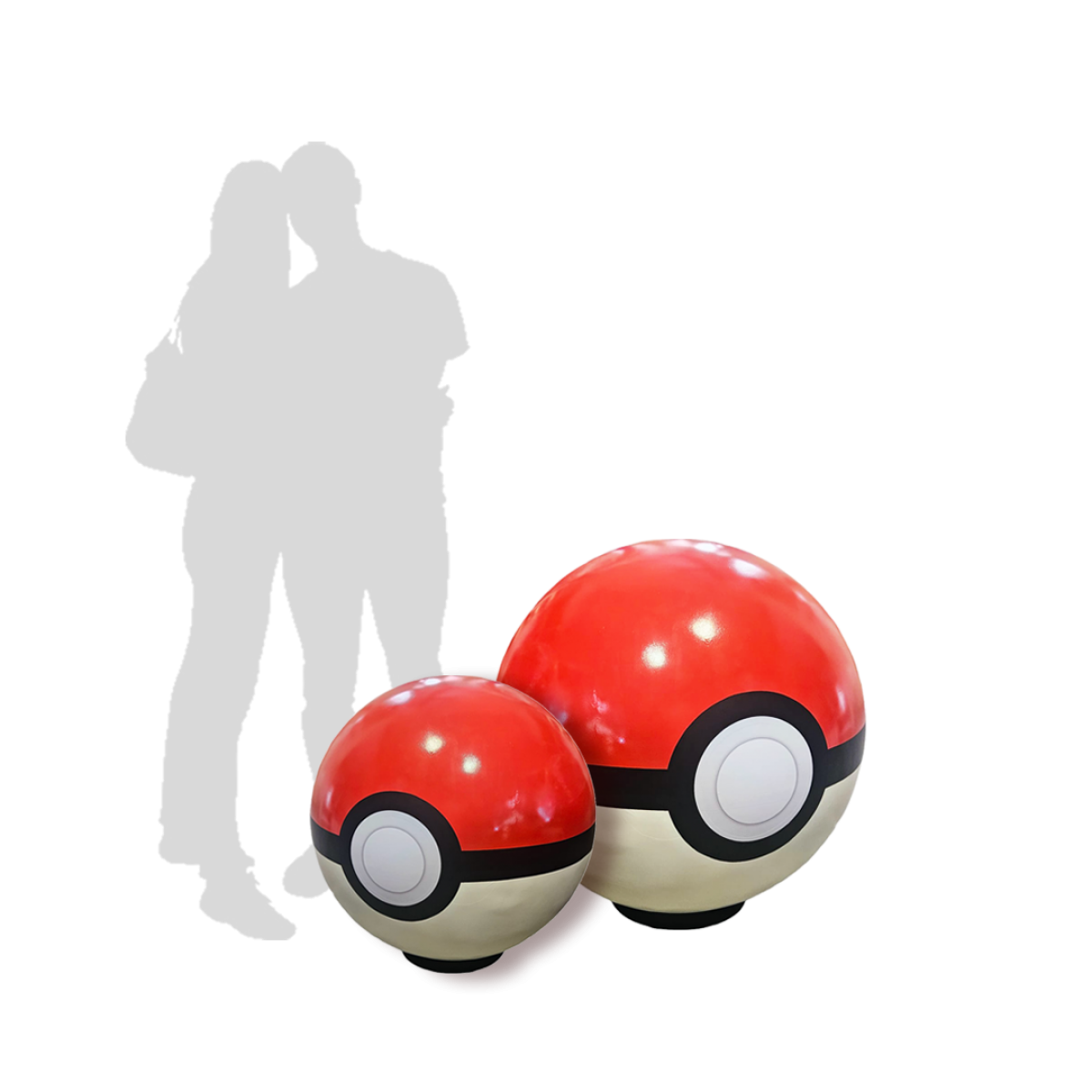 Giant Poke Balls - SG's Largest Pokemon Replica Pokeball Rental