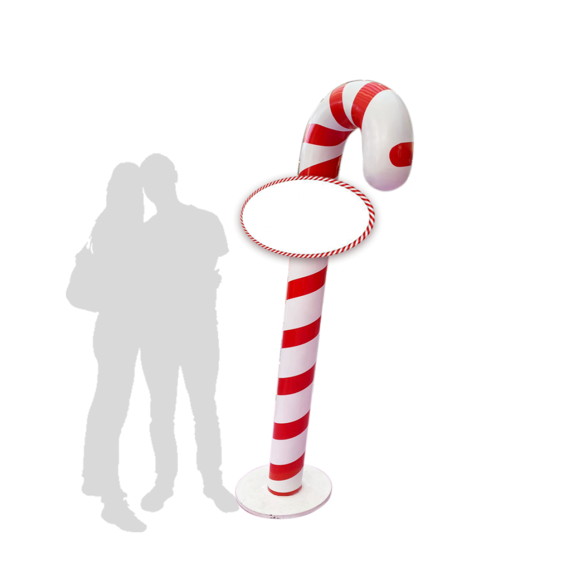 Giant Slanted Classic Candy Cane - SG's Largest Event Signage and ...