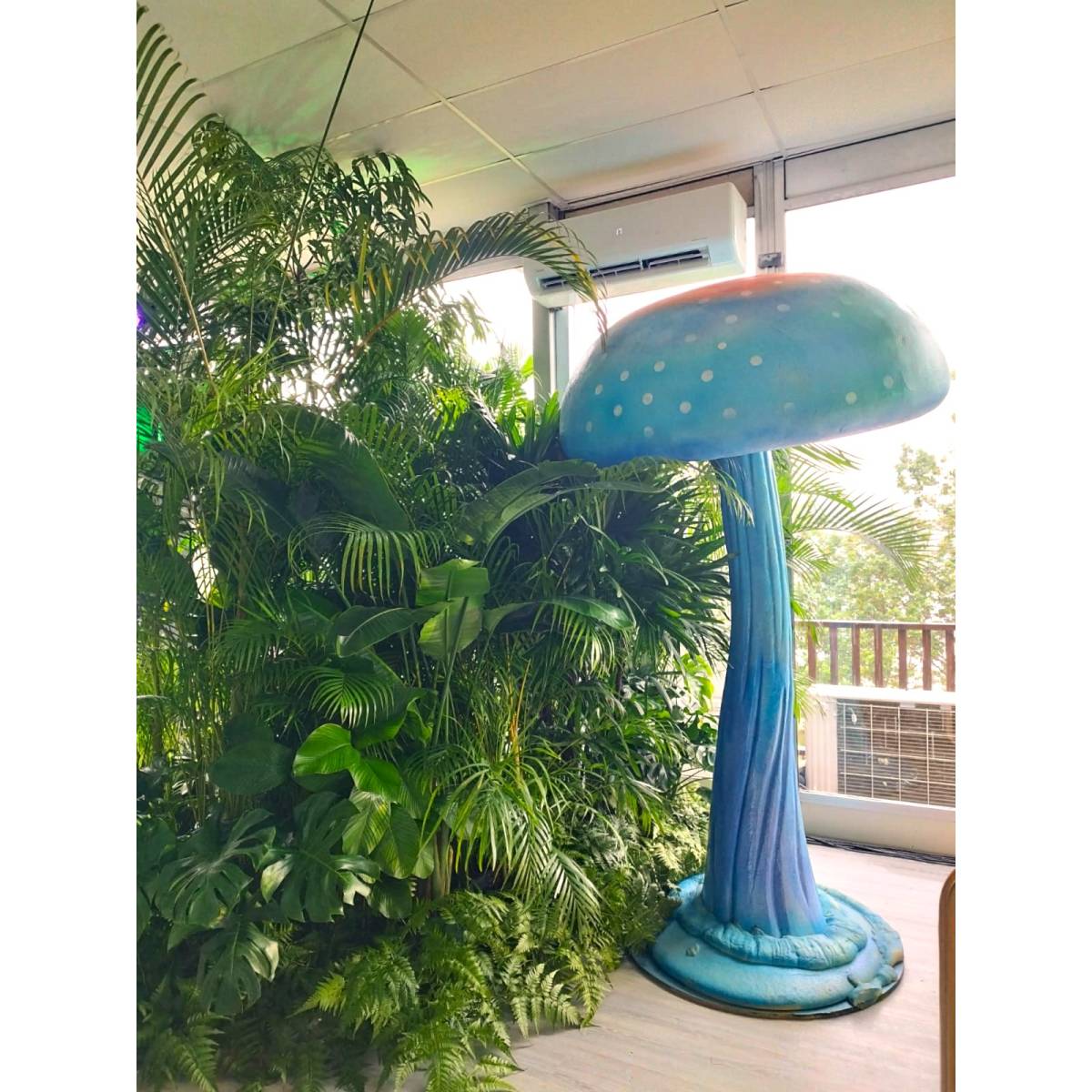 Giant Blue Mushroom - SG's Largest Giant Mushroom Decor and Large ...