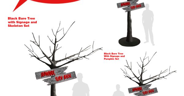 Halloween Bare Tree Bundles - SG's Largest Halloween Event Decor Rental ...