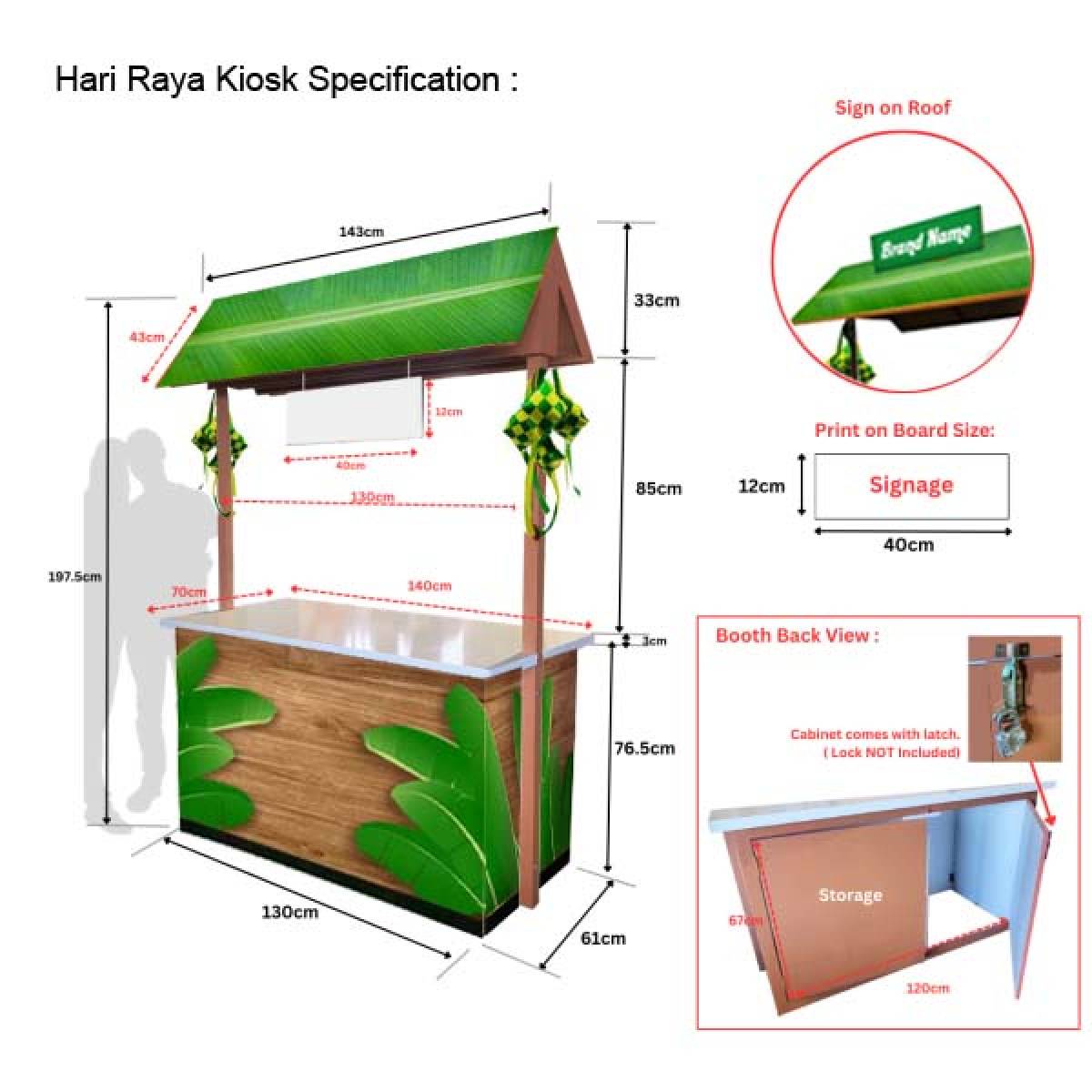 Hari Raya Booth - SG's Largest Thematic Event Booth Rental Platform