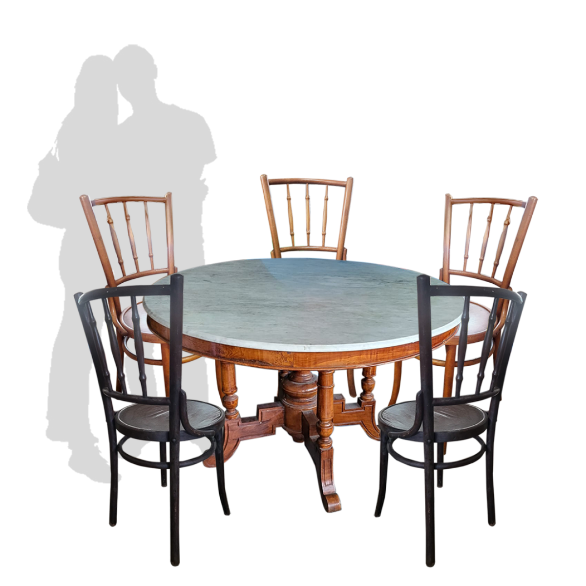 Heritage Coffee Table Set ( Vintage, Furniture, SG Heritage, Kopi Chair ...