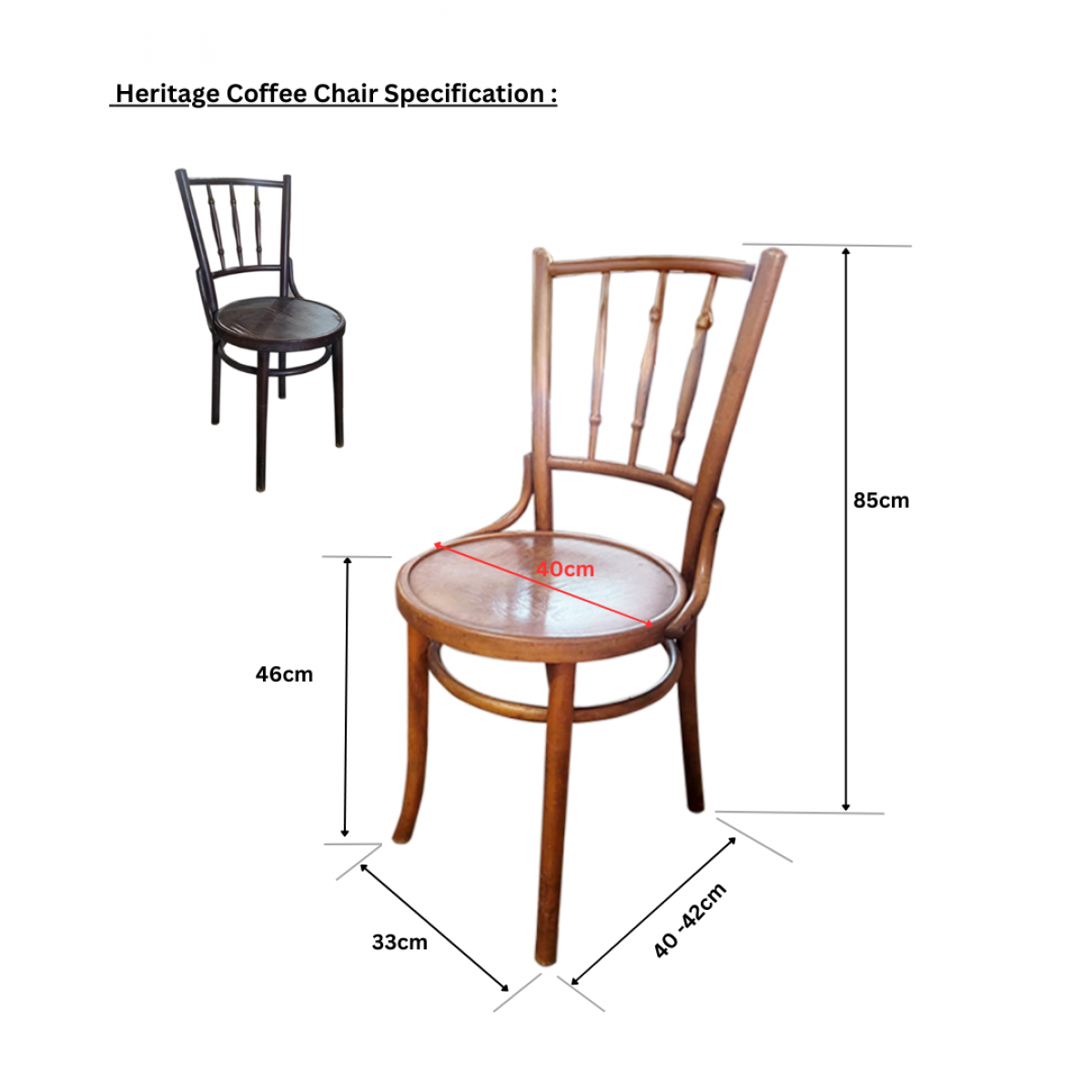 Heritage Coffee Table Set ( Vintage, Furniture, SG Heritage, Kopi Chair ...