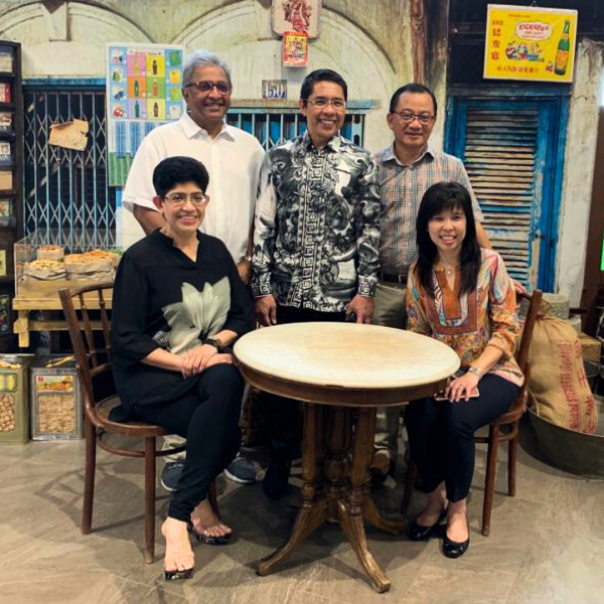 Heritage Coffee Table Set ( Vintage, Furniture, SG Heritage, Kopi Chair, Old School, 60, 70s ...