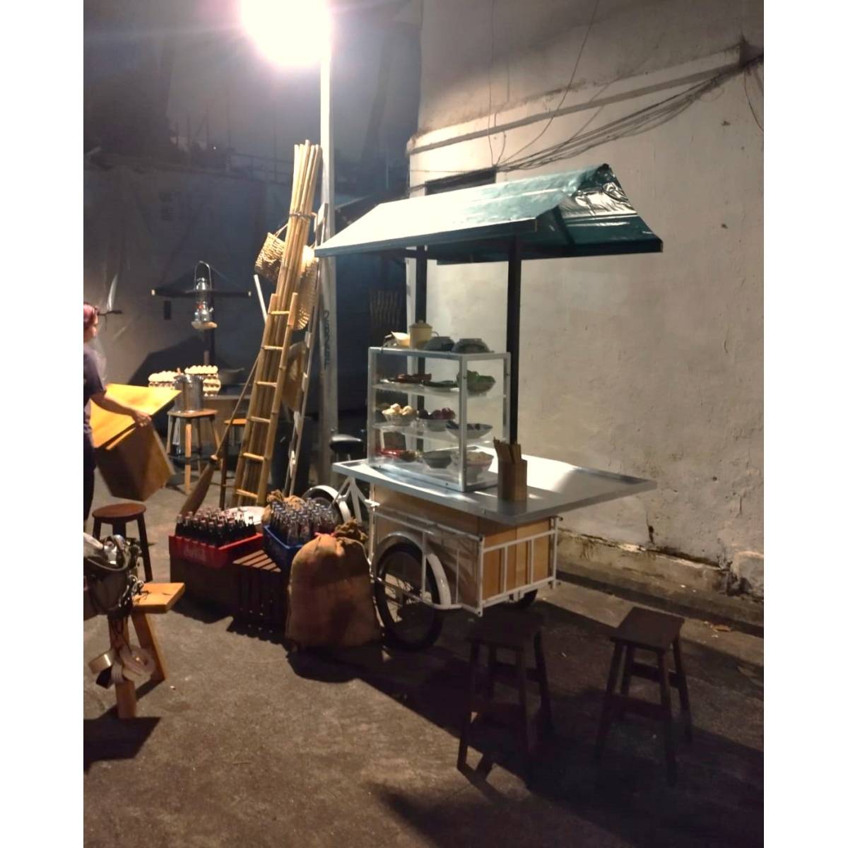 Heritage Tricycle Fried Food Street Hawker Stall - SG's Largest Food ...