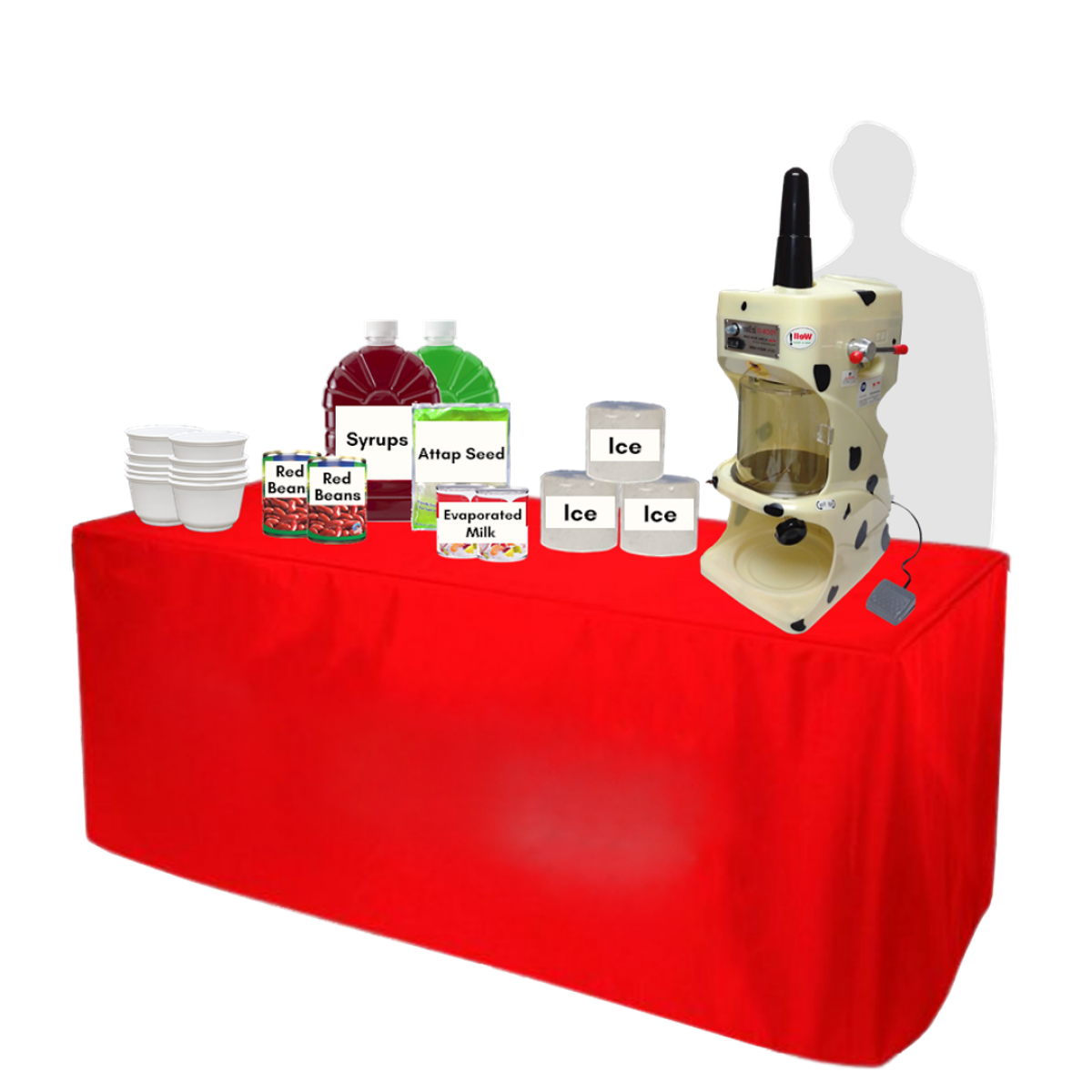 Ice Kachang Station ( Carnival / Fun Fair / Booth / Kiosk / Cart ...