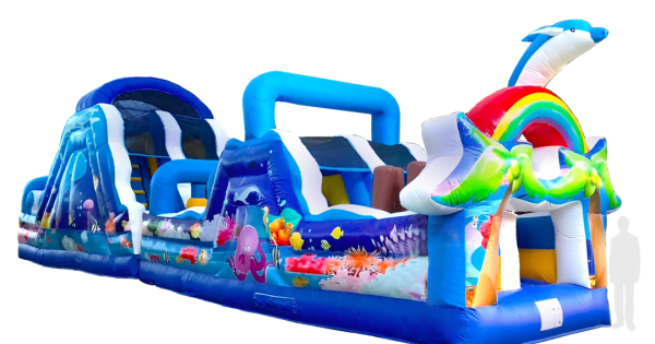 Inflatable Ocean Obstacle Course - SG's Largest Inflatable Obstacle ...