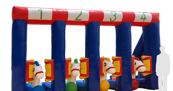 Inflatable Pony Racing Game ( Inflatable / Carnival / Fun Fair ) - SG's ...