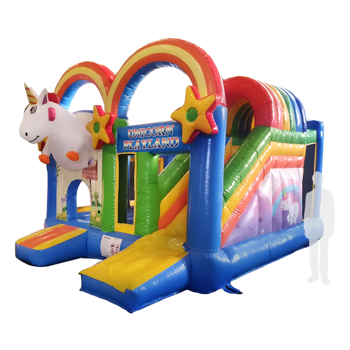 Inflatable Unicorn Playland Bouncy Castle - SG's Largest Bouncy Castles ...