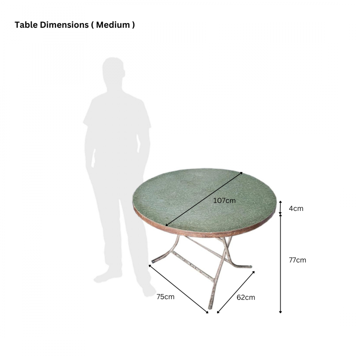 Kampung Dining Foldable Tables - SG's Largest Photoshoot Decor and ...