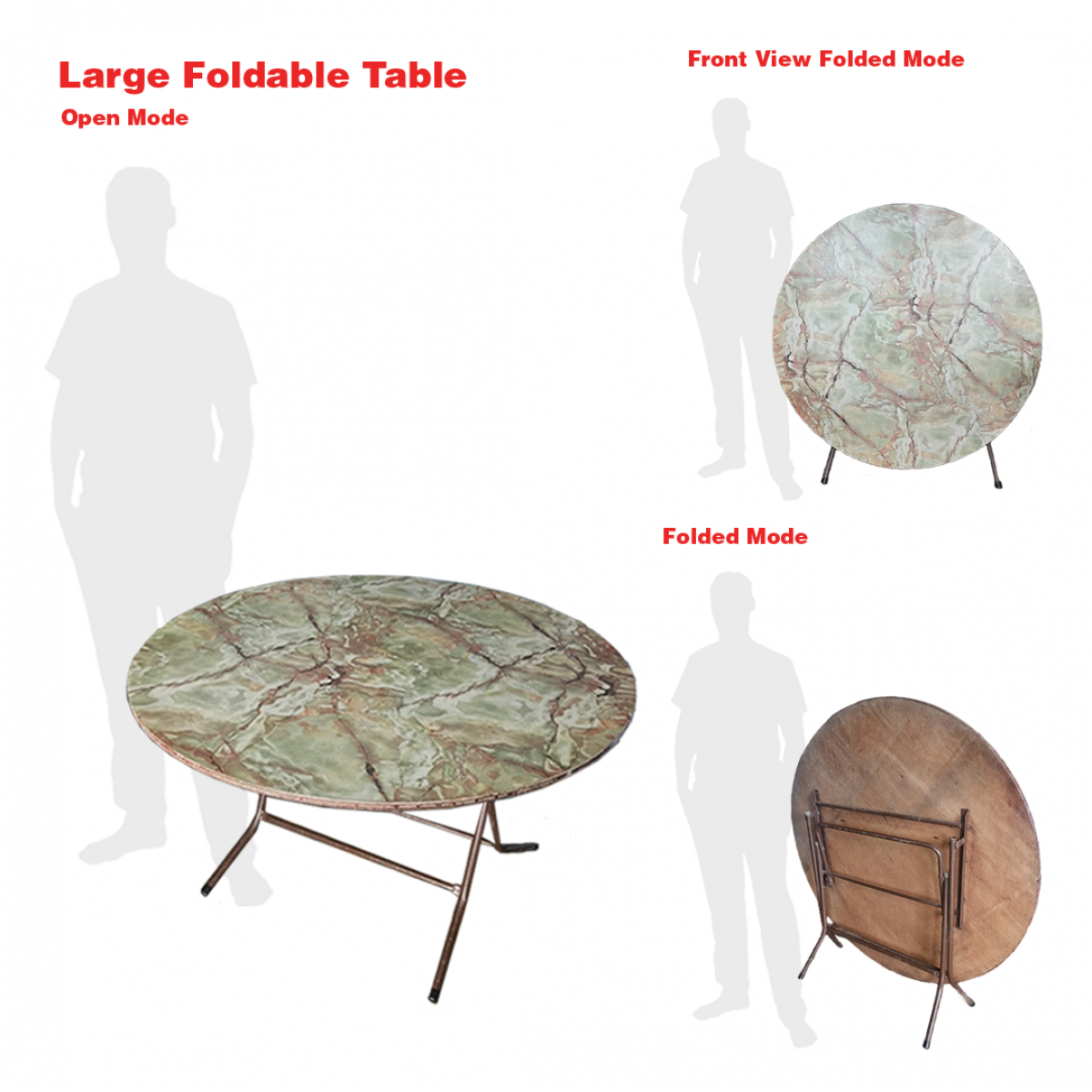 Kampung Dining Foldable Tables - SG's Largest Photoshoot Decor and ...