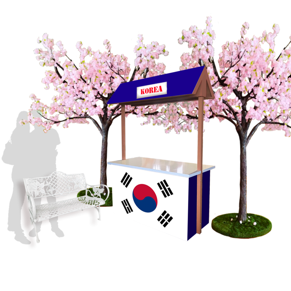 Korea Country Booth ( International Kiosk / Cart, Asia, Asean, Kimchi ...