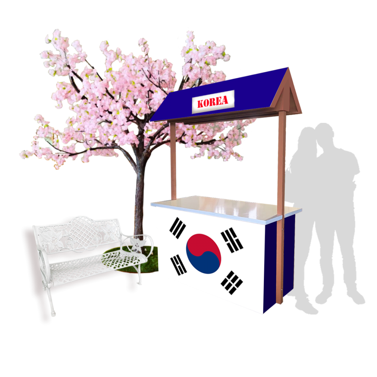 Korea Country Booth ( International Kiosk / Cart, Asia, Asean, Kimchi ...