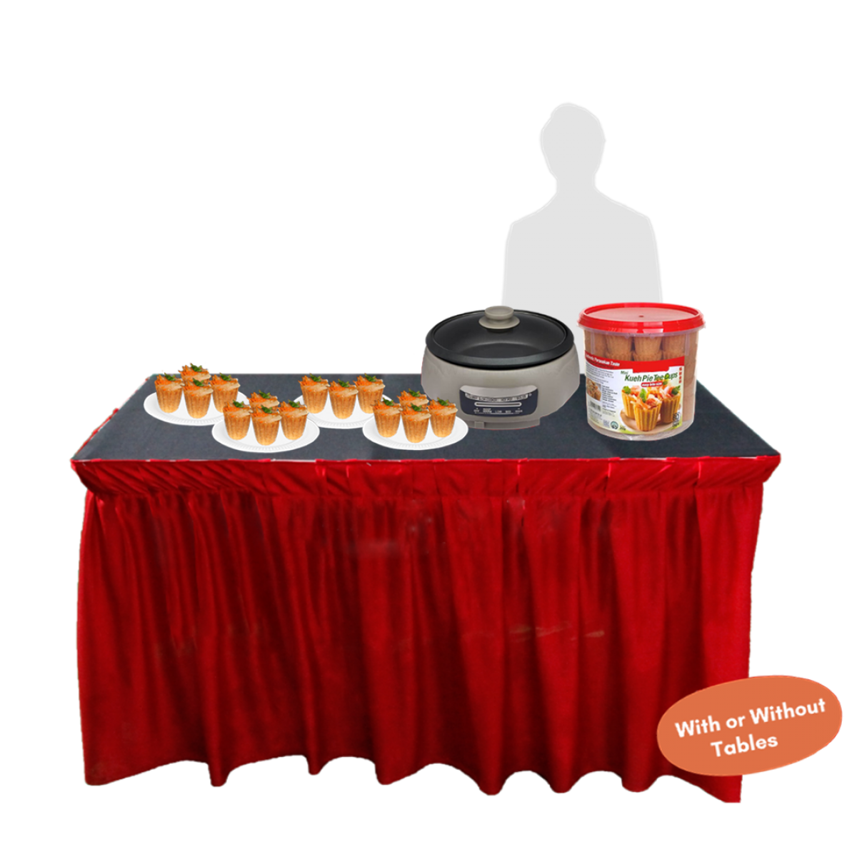 Kueh Pie Tee Live Food Station - SG's Crispiest Kueh Pie Tee Station ...