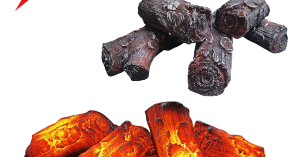 Lighted LED Charcoal - SG's Largest Realistic Campfire Props and Decor ...