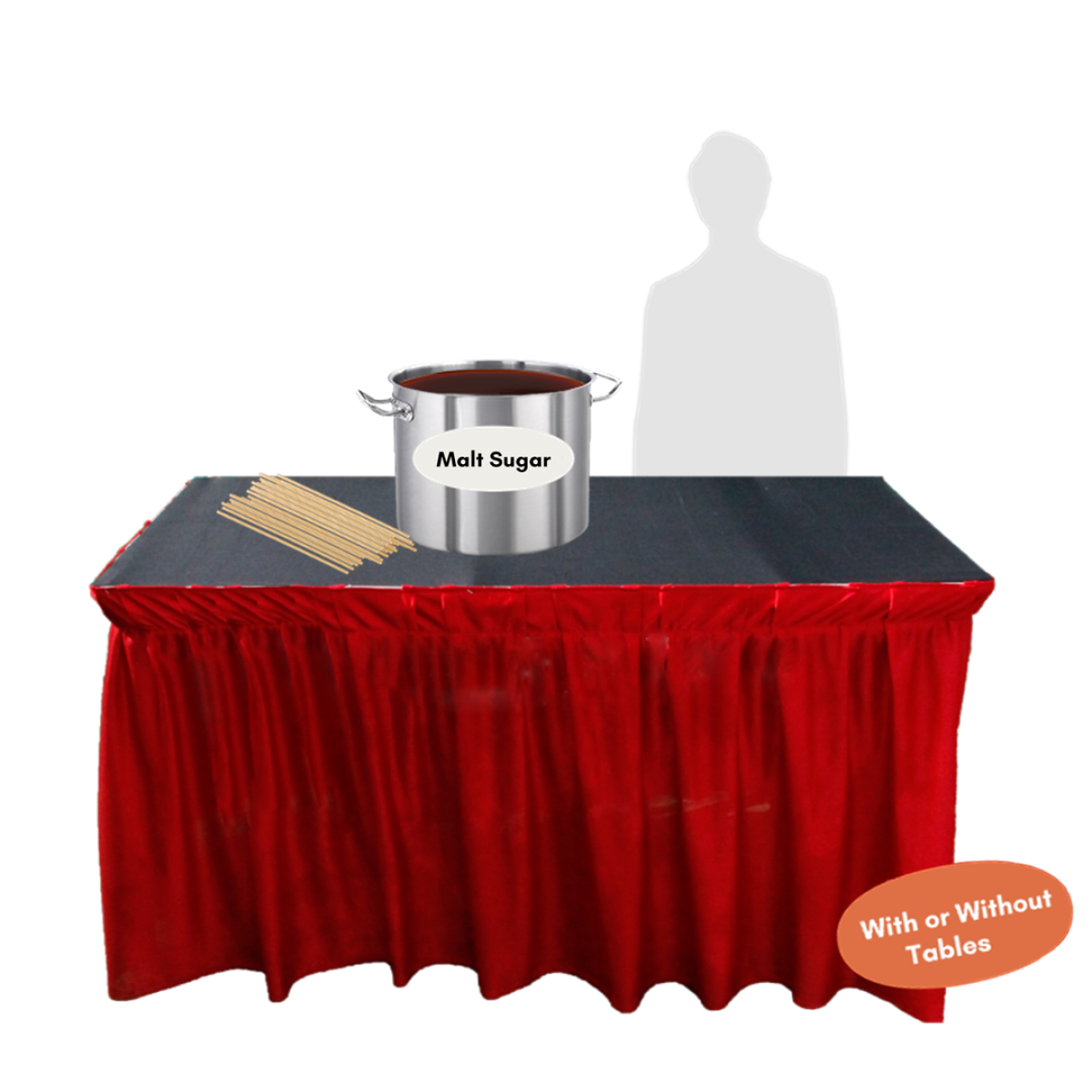 Malt Candy Live Food Station - SG's Sweetest Malt Candy Station For Rent