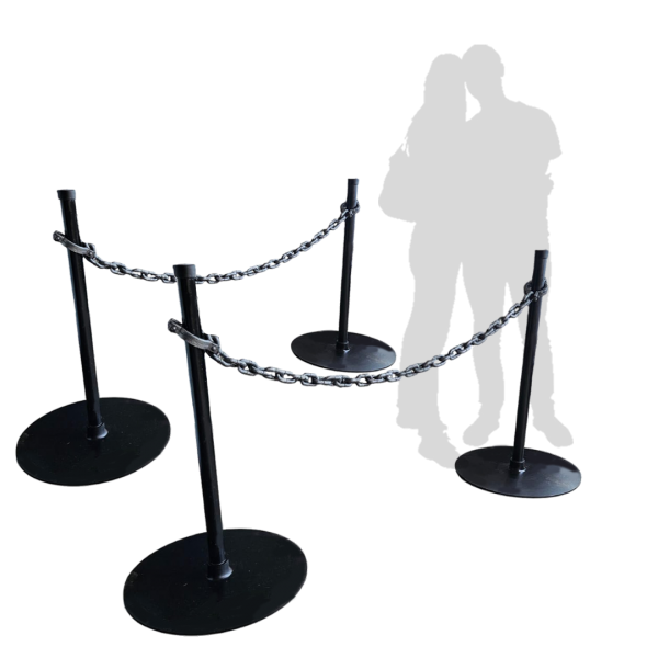 Metal Chain Barrier/ Barricade/ Divider - SG's Largest Event Barricade ...