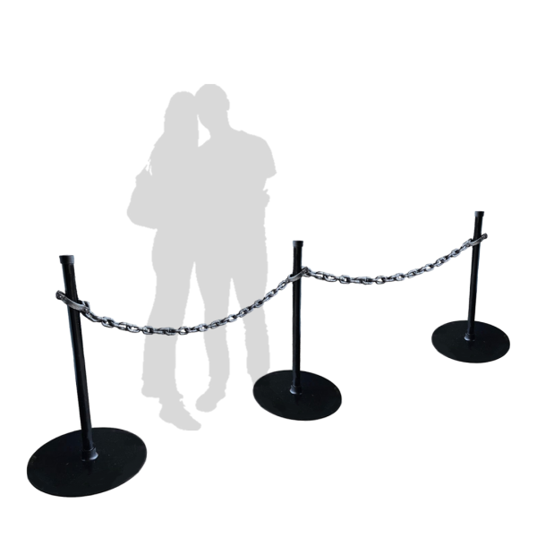 Metal Chain Barrier/ Barricade/ Divider - SG's Largest Event Barricade ...