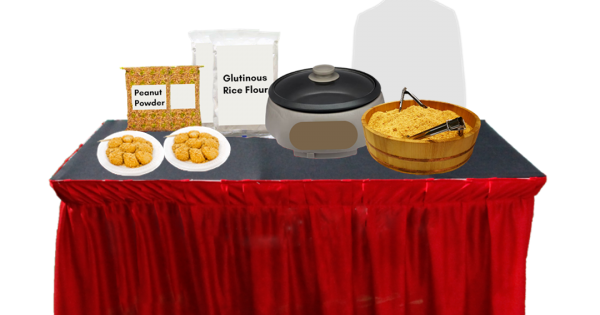 Muah Chee Live Food Station - SG's Chewiest Muah Chee Station For Hire