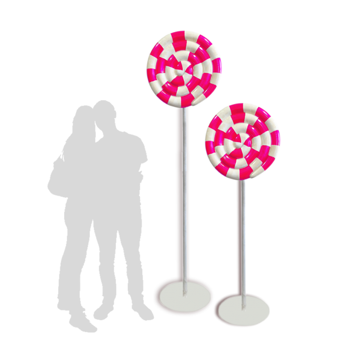 Giant Red & Pink Colour Lollipops - SG's Largest Giant Lollipop ...