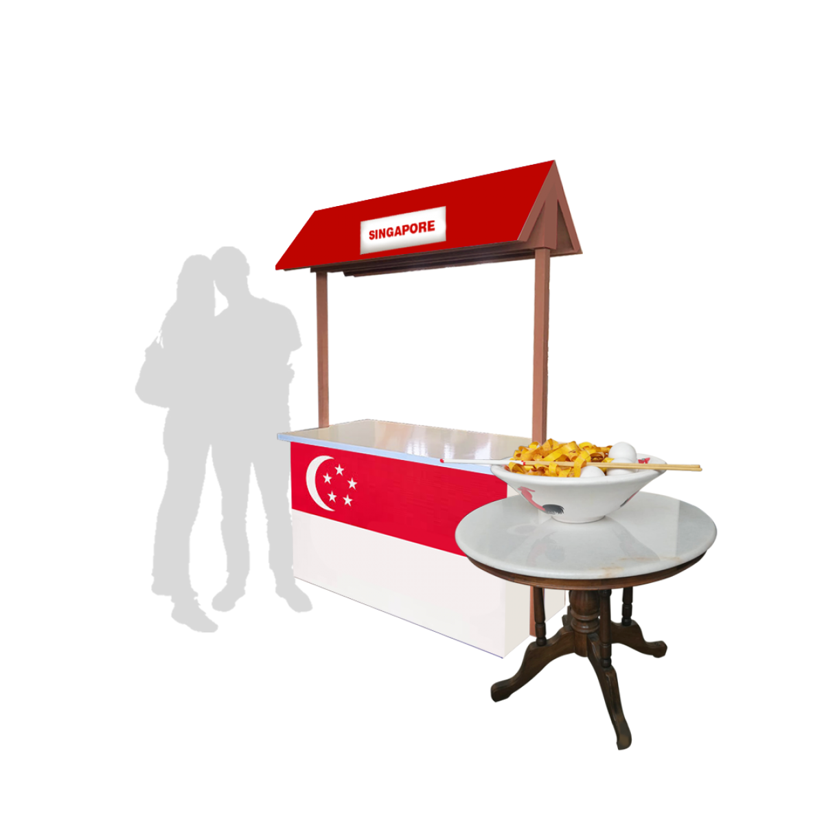 Singapore Country Booth ( International Kiosk / Cart, Asia, Asean, SG ...