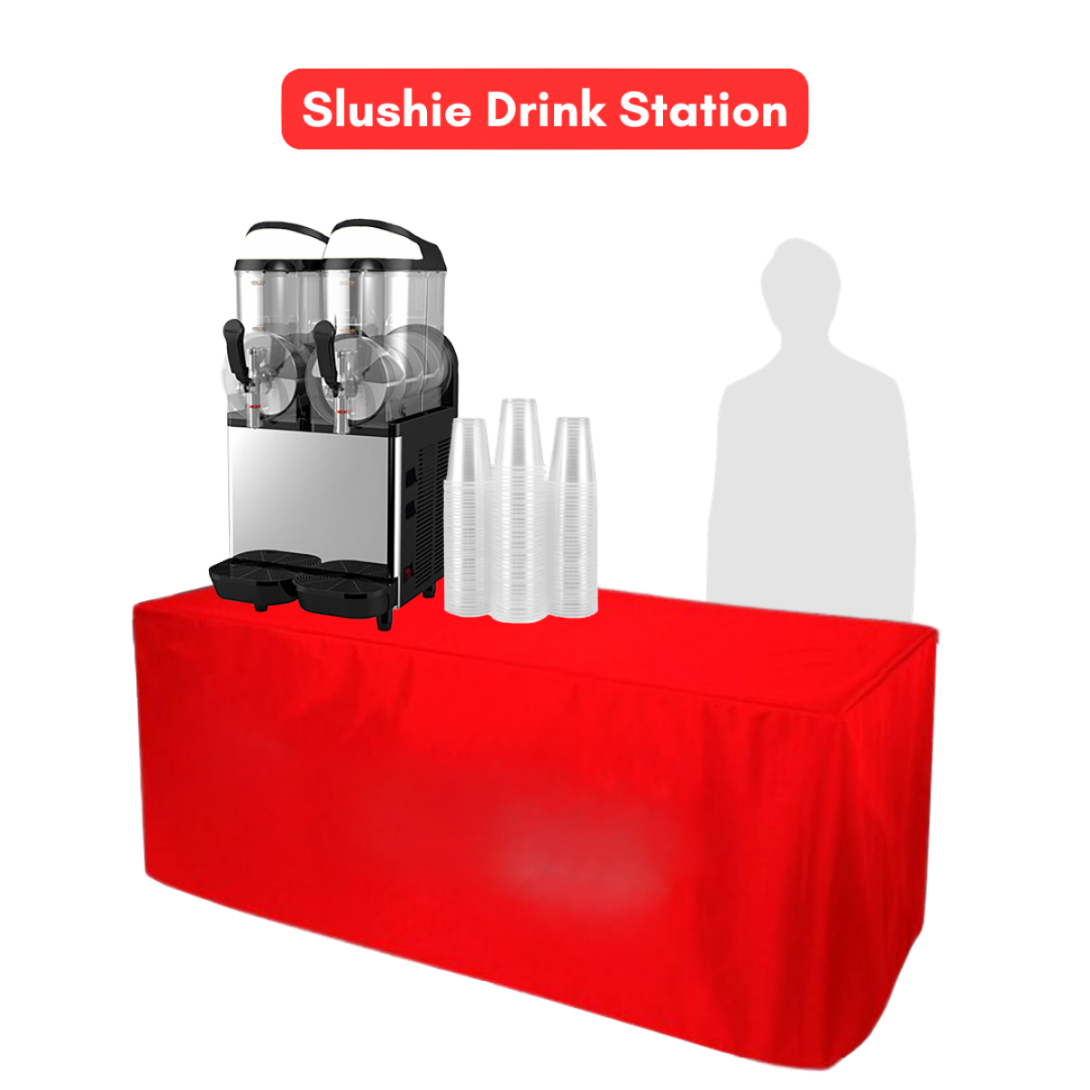 Slushie Station ( Carnival / Fun Fair / Booth / Kiosk / Cart / Setup ...