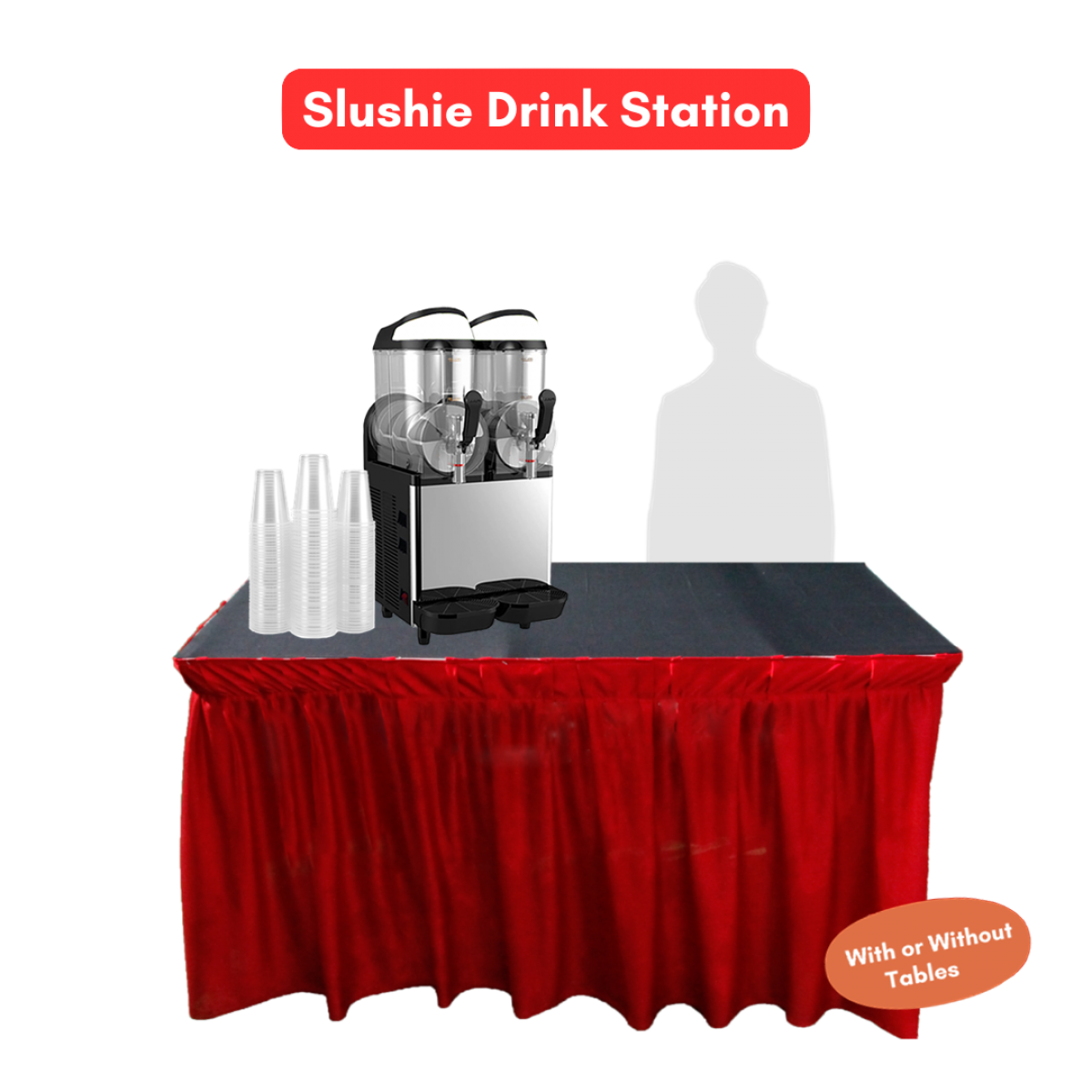 Slushie Live Food Station - SG's Unique Slushie Station For Hire