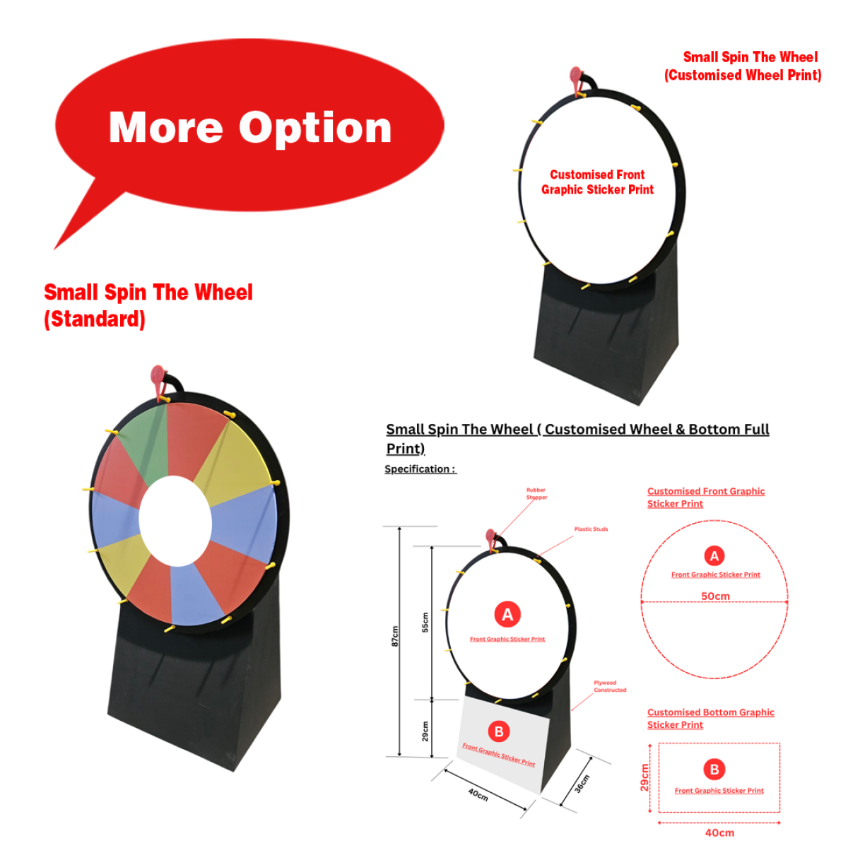 Small Customizable Spin The Wheel - SG's Largest Lucky Draw Game and ...